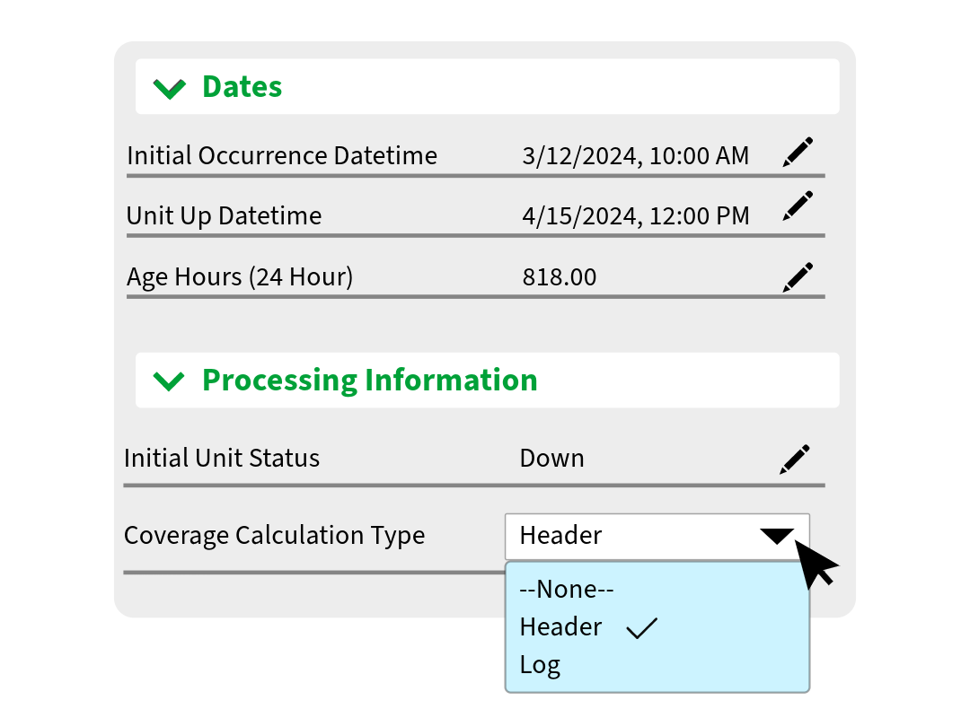 Calculating Service Downtime